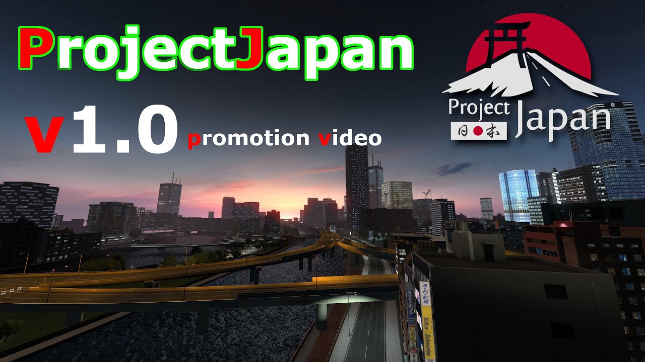 Вышла новая версия Euro Truck Simulator 2: Project Japan. Это ...