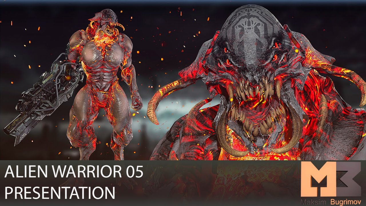 Alien Warrior 05 Presentation