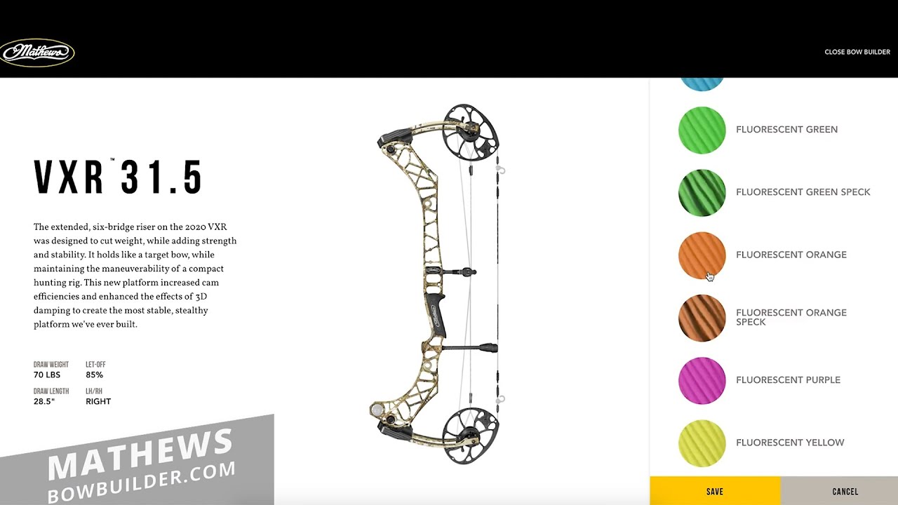 Gear 101 - Mathews Bow Builder