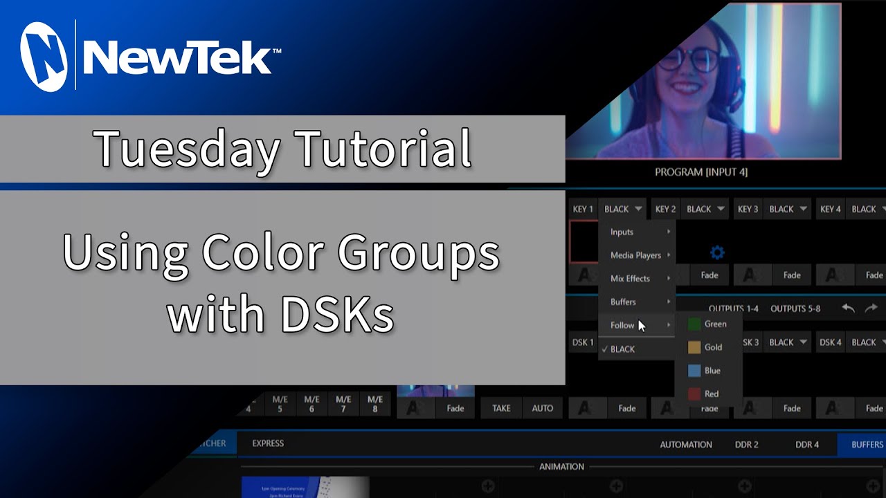 Tuesday Tutorial : Using Color Groups with DSKs