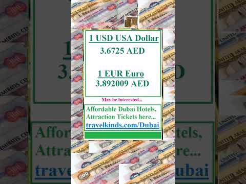 Currency exchange rates in Dubai, UAE 10/10/2023 ...