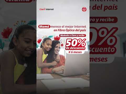 Claro RD - El Mejor Internet con 50% de desc X 6 Meses
