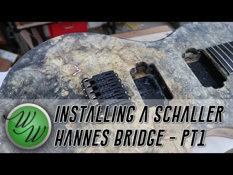 Schaller Guitar Bridge 3D-6 CH iMuso