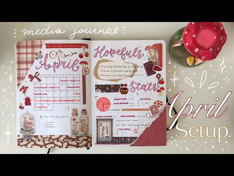 everything i read in april ????????????️???? READING JOURNAL SETUP