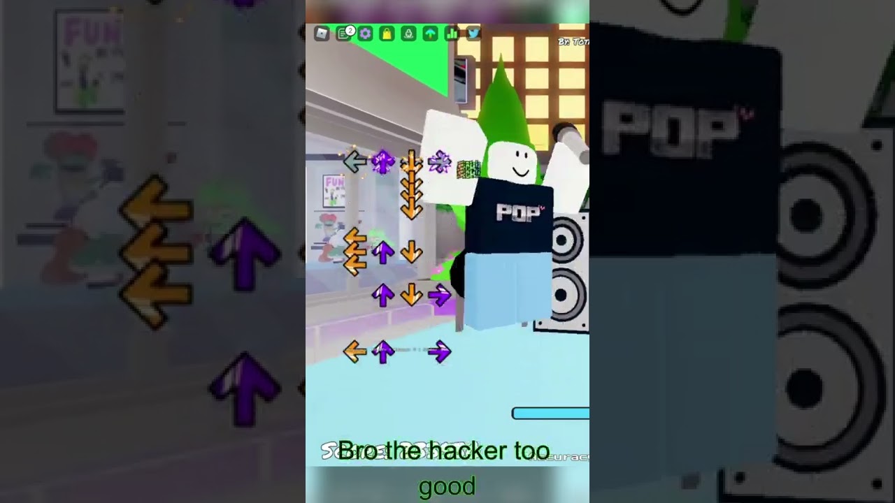 1v1ing a Roblox HACKER in Funky Friday