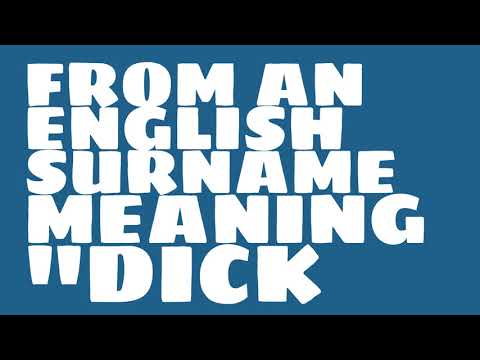 What is the origin of the name Dixon?