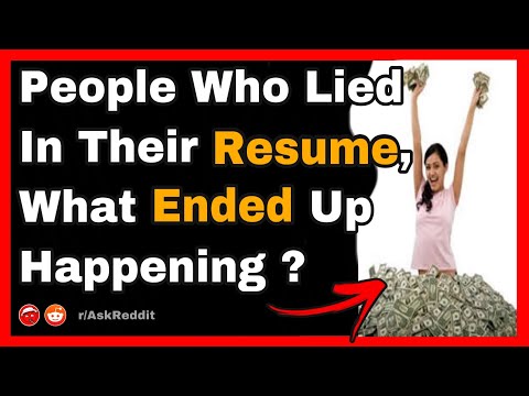 People Who Lied In Their Resume, What Ended Up Happening ? #shorts (r/AskReddit)