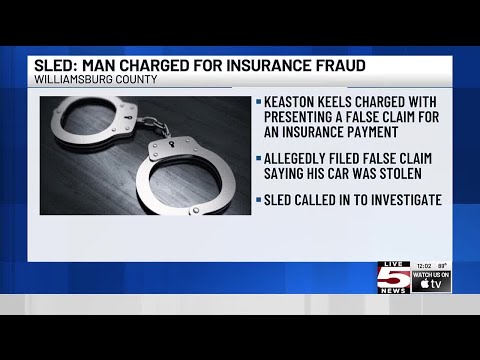 VIDEO: Williamsburg County man charged by SLED for insurance fraud