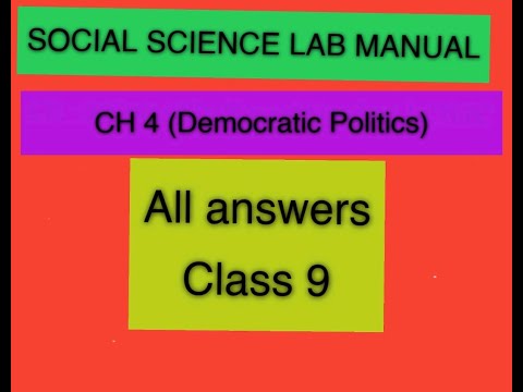 Social science practical file/lab manual class 9 ch-4 civics