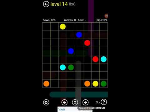Flow Free Gameplay 8x 14-30/9x 1-2