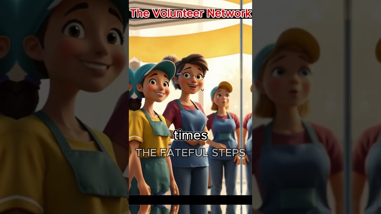 The Volunteer Network: A Web of Hope #shorts #lifelessons #animation #inspiration