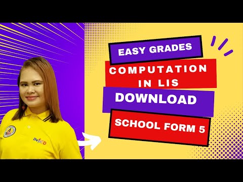 HOW TO ENCODE GRADES IN LIS AND DOWNLOAD SF 5 IN LIS?