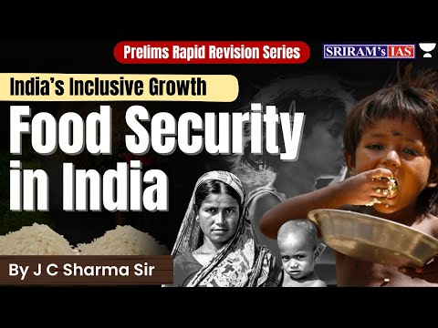 Food Security in India | Indian Economy | Prelims 2023/24 | @sriramsiasofficical 