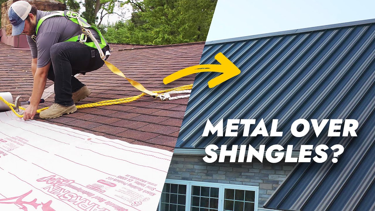 Can You Install a Metal Roof Over a Shingle Roof? 3 Things to Know