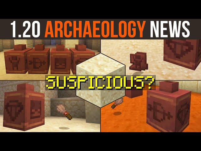Archeology in Minecraft 1.20 update: Everything revealed so far