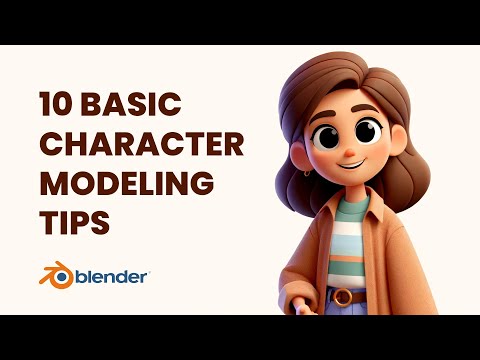 10 Basic Blender Character Modeling Tips | ThreeDee