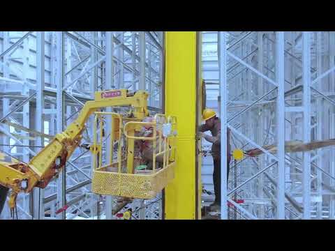 How to Install a 45-Meter-High Stacker Crane Efficiently - BlueSword