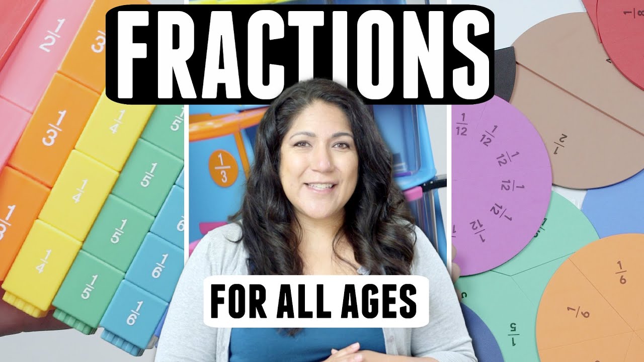 TONS of Ways to Learn Fractions -All Ages, Preschool - 3rd Grade