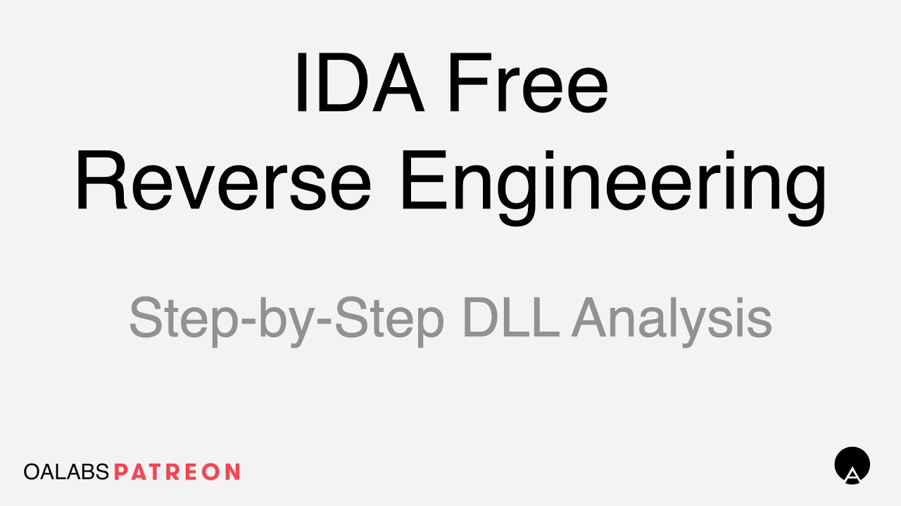 IDA Free Reverse Engineering - Step-by-Step DLL Analysis