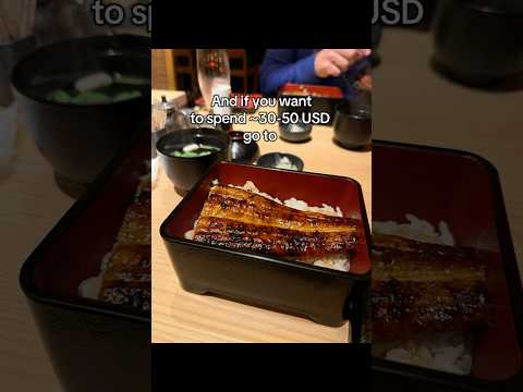 Affordable unagi in Tokyo | You need to try this culturally-significant and delicious dish