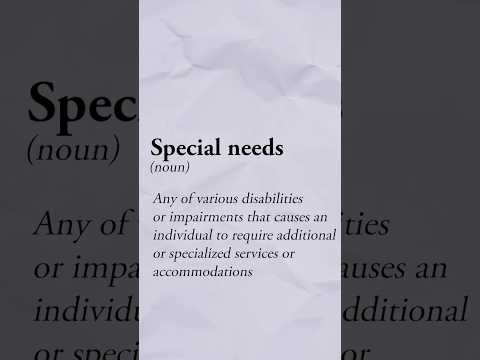 The Term Special Needs is SO Outdated❌... Here is What You Should Say INSTEAD✅