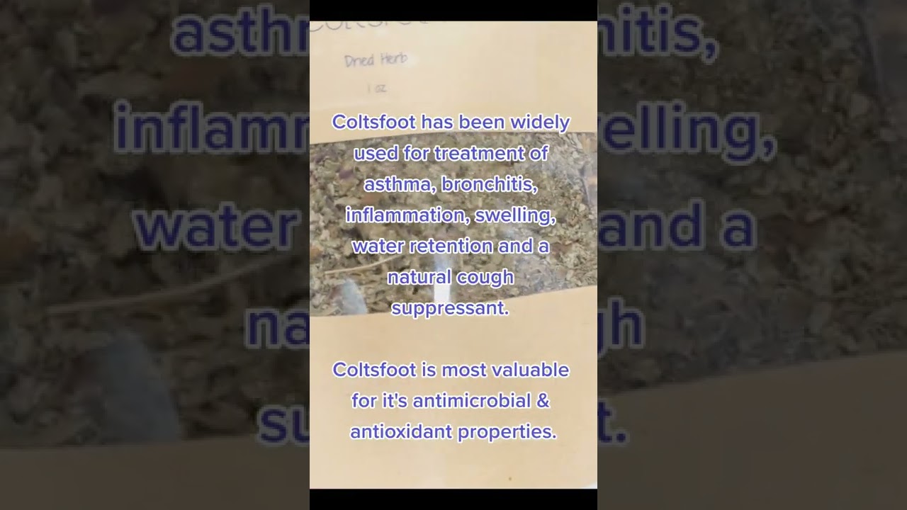 Uses for Coltsfoot herb by Julys moon