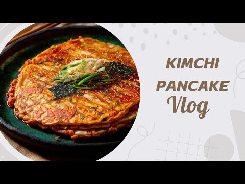 First time making Kimchi pancake (Kimch-jeon 김치전)