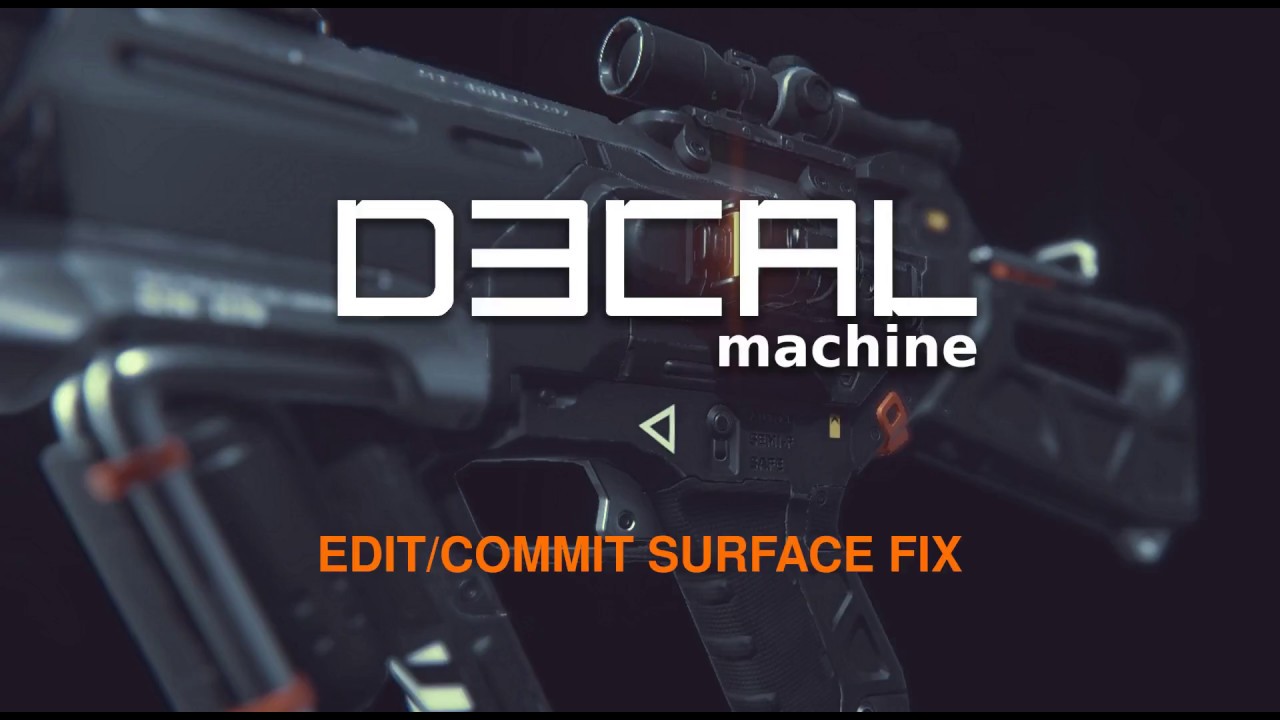 DECALmachine - Edit/Commit Surface Fix (outdated)