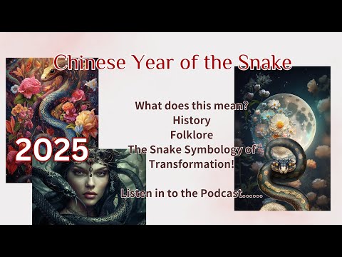 Chinese & Lunar New Year of The Wood Snake Meaning for Pagans, Druidry & The Craft!