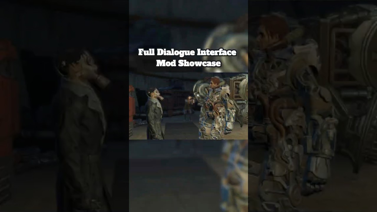 Fallout: Full Dialogue Interface Mod Showcase