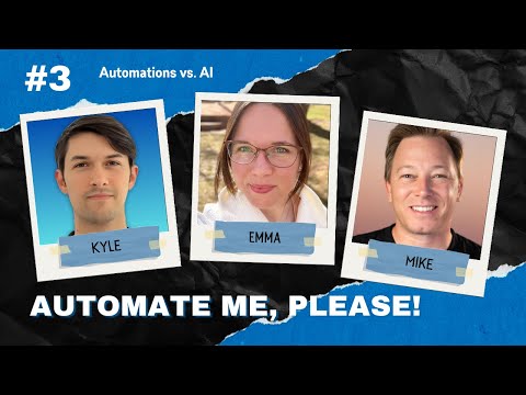 Automations vs. AI: What’s the Difference & What Actually Matters? | Automate Me, Please! Podcast