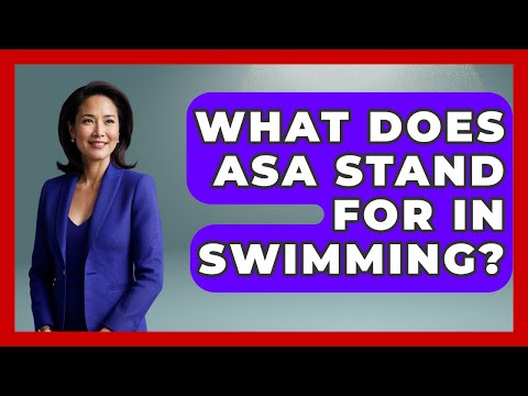 What Does ASA Stand For In Swimming? - Water Sports Haven