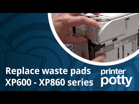 Epson XP Waste Ink Pad Fix : XP600 to XP860