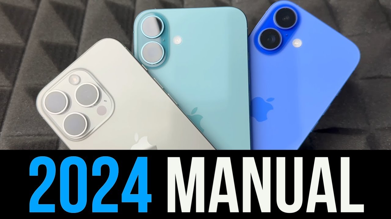 iPhone 2024 Manual | Beginners First Time Users Guide