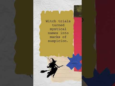 Mystery Mondays: Witchy Surnames From Stigma to Spellbinding Style