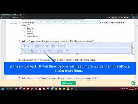 Make your PDF fillable with sejda.com