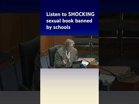 WARNING, GRAPHIC CONTENT: Sen. Kennedy reads from sexually explicit book banned by some schools