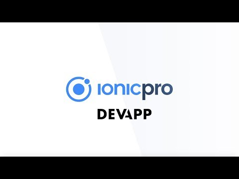 Ionic DevApp