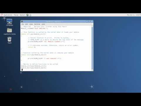 Making Kernel Modules