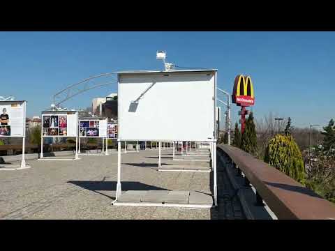 Sofia, Bulgaria. Walking tour, April 2022.