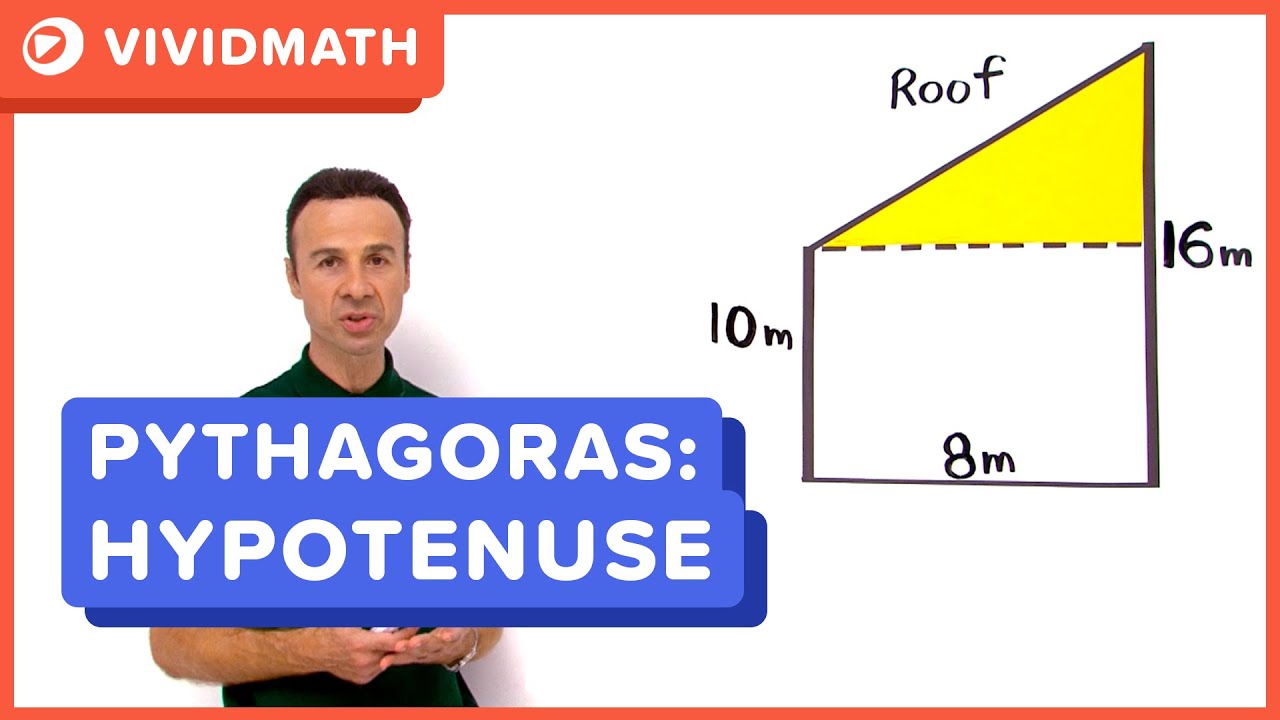 Find the Hypotenuse: Pythagoras' Theorem Problem - VividMath.com