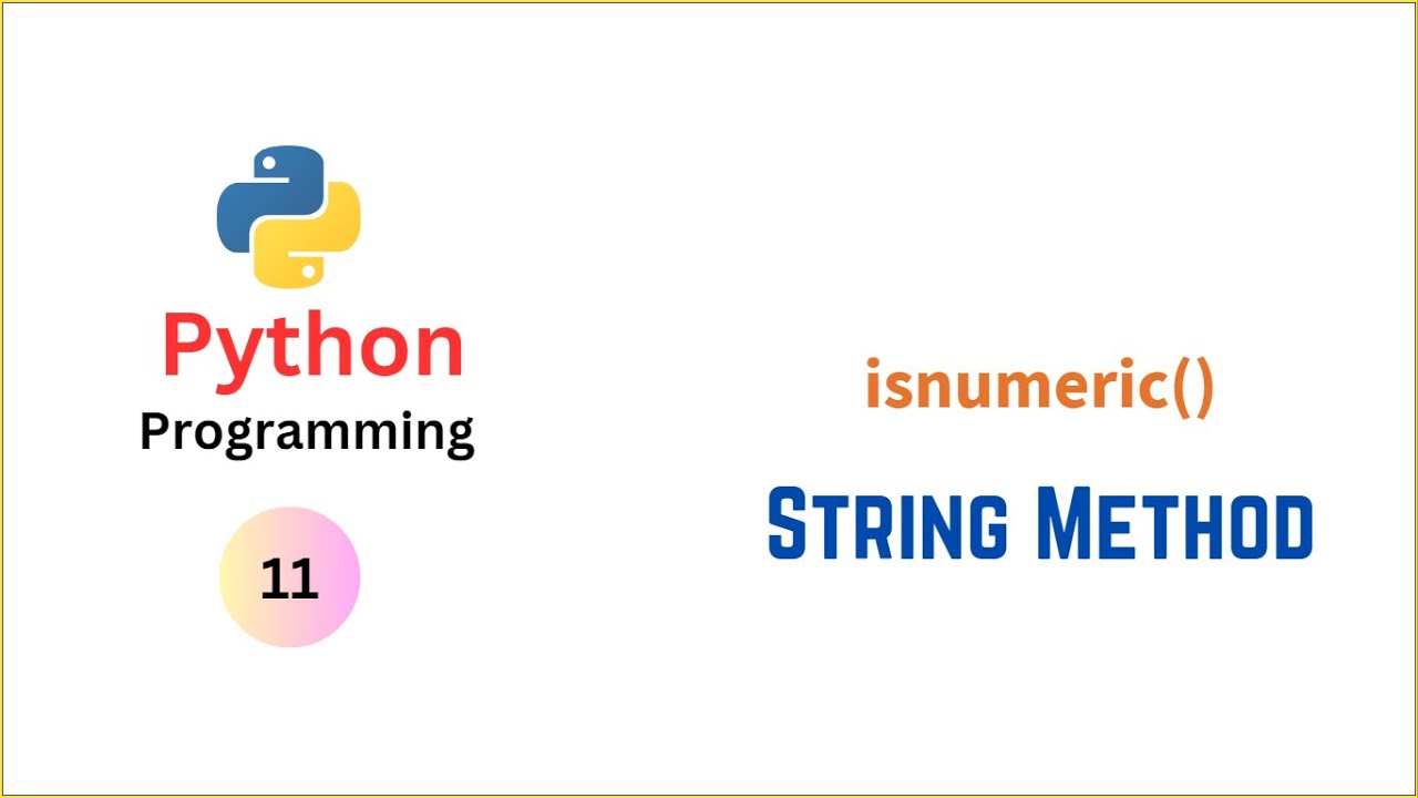 Python isnumeric () string Method: Postal code programming | amazon connect.