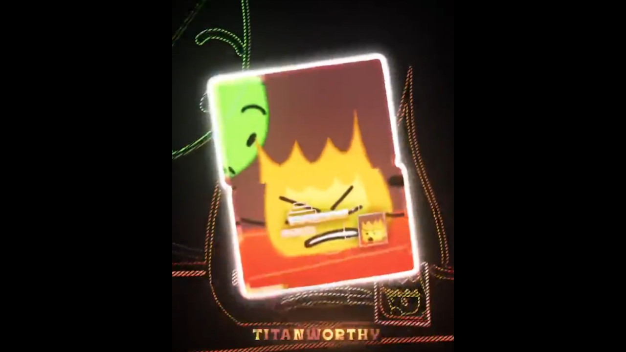 FIREY VS COINY [OLD EDIT] #roblox #bfb #bfdia #bfdi #shorts #edit #capcut