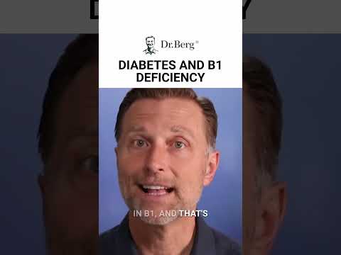 Did you know that a deficiency in vitamin B1 can lead to peripheral neuropathies in diabetics?