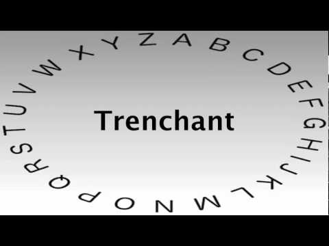 SAT Vocabulary Words and Definitions — Trenchant
