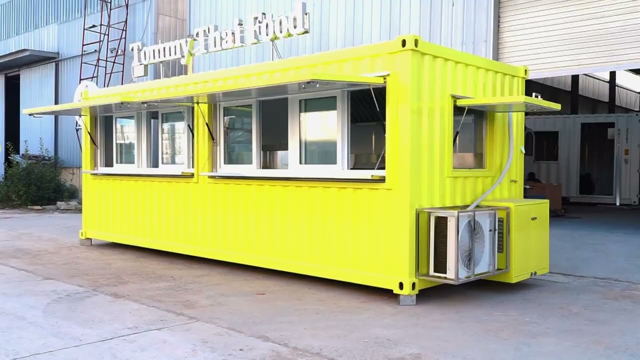 20ft container kitchen