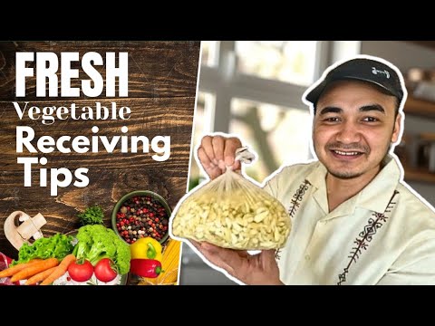 Fresh Vegetable Receiving Tips | Restaurant Consultant | How To Start a Restaurant #stafftraining