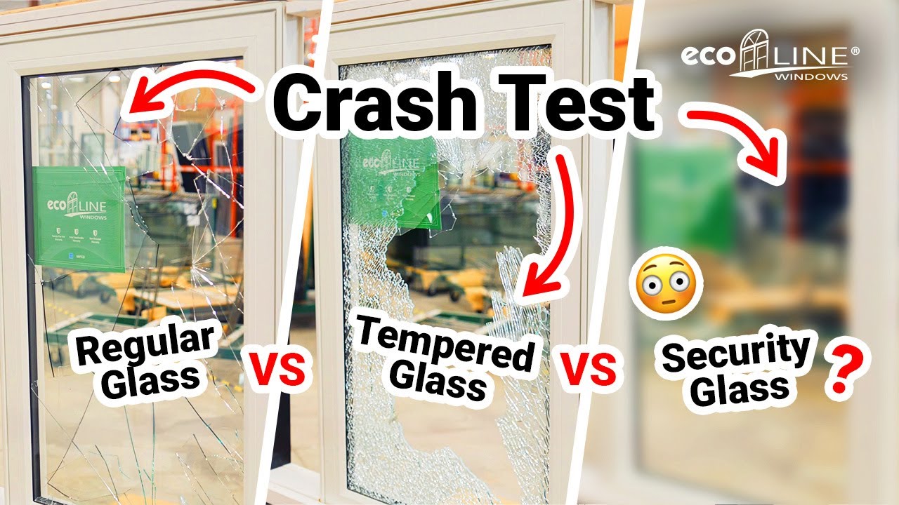 Regular vs. Tempered vs. Security Glass 😳 Strength Test You MUST See!