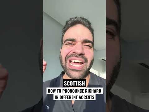 How to pronounce Richard in different accents