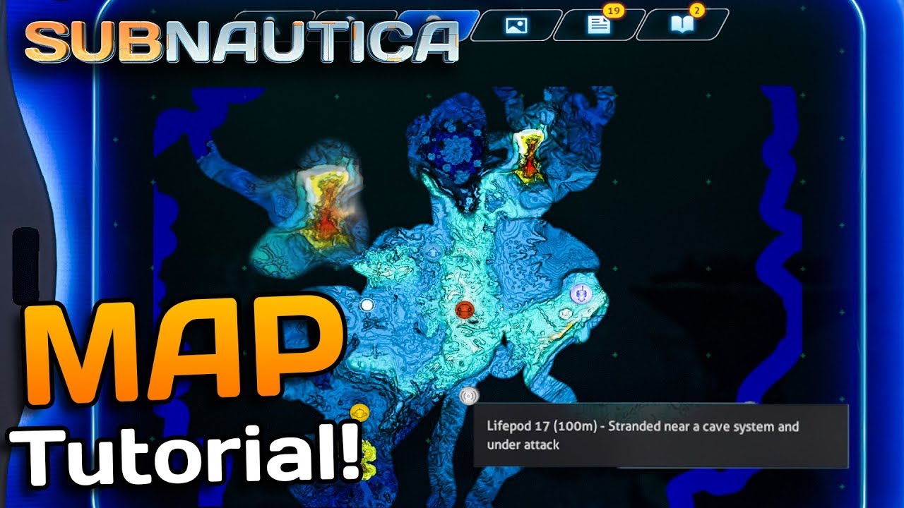 Subnautica - How to get a MAP (QMods updated) | Subnautica Mods #1 (addition)